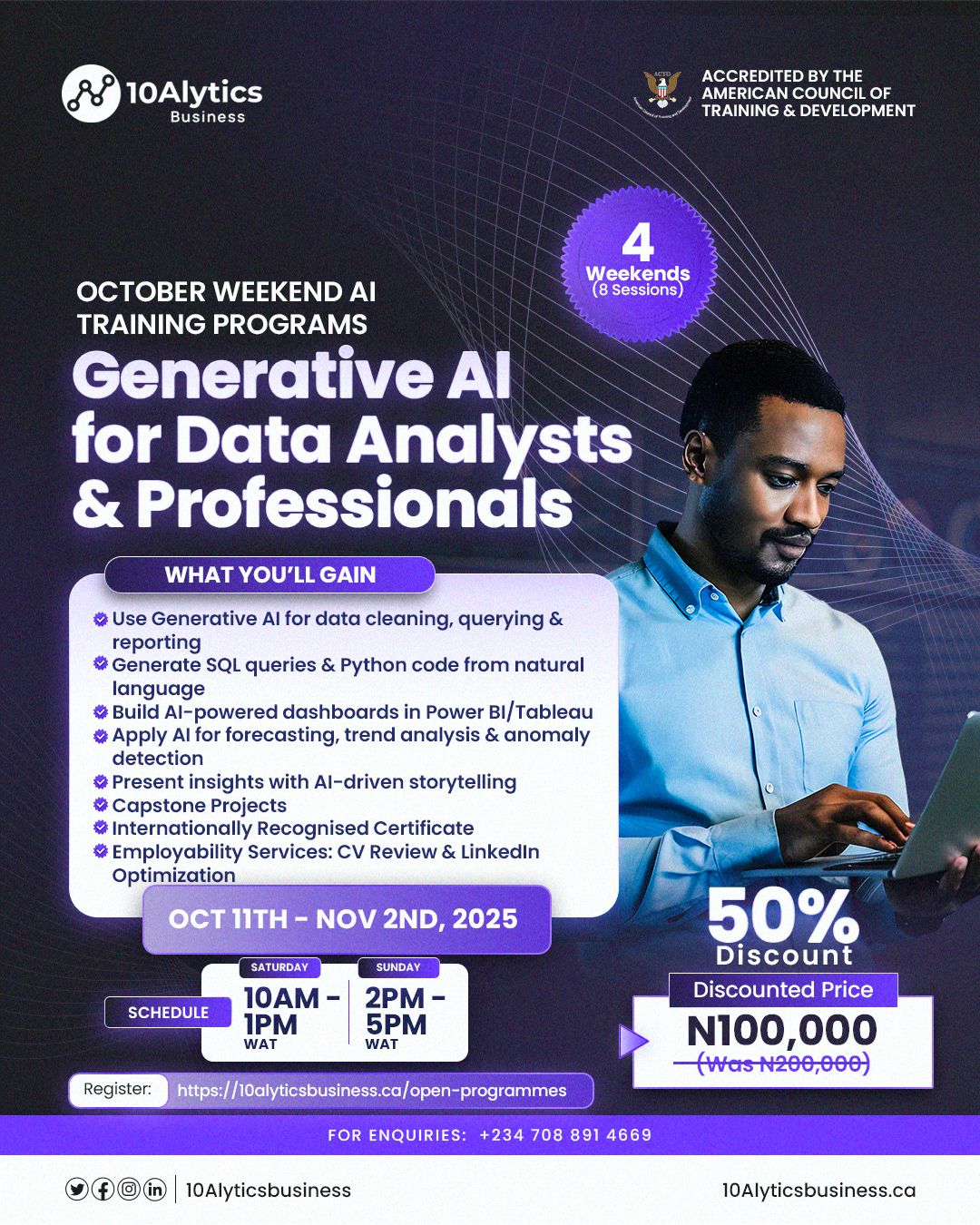 Empower your team with expert-led courses - 10Alytics Business